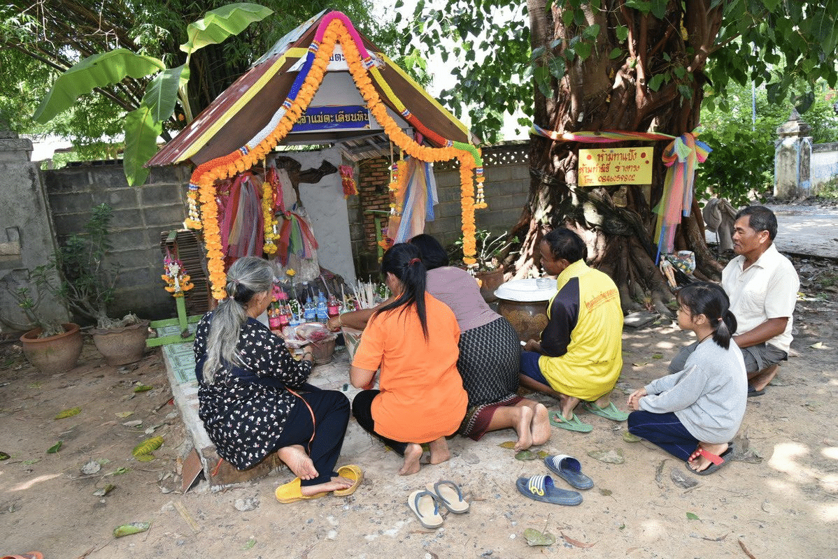 10 วิธีไหว้เจ้าที่หน้าบ้านที่ถูกต้อง (อัปเดต 2025) - InnoHome